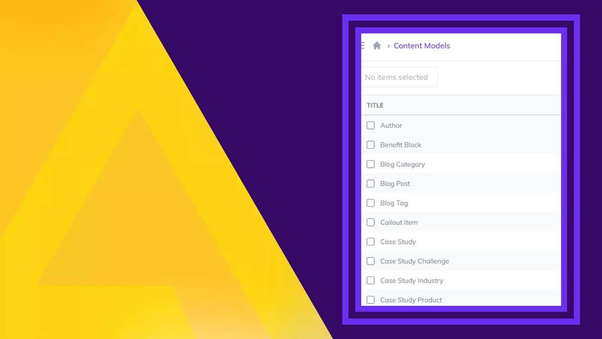 Content Modeling and Headless Architecture | Agility CMS