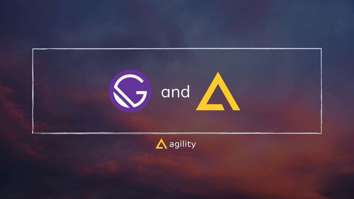 Create a blazing-fast JAMstack website with Gatsby & Agility